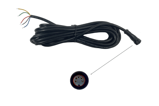 Cable - Plug with Hardwire End - LW Measurements, LLC